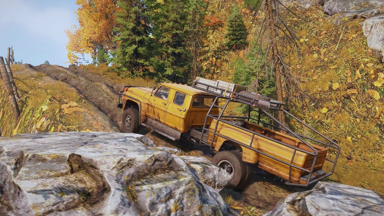 Ford F 750 (Old Model) - Off-road - Realistic Graphics - Snowrunner ...