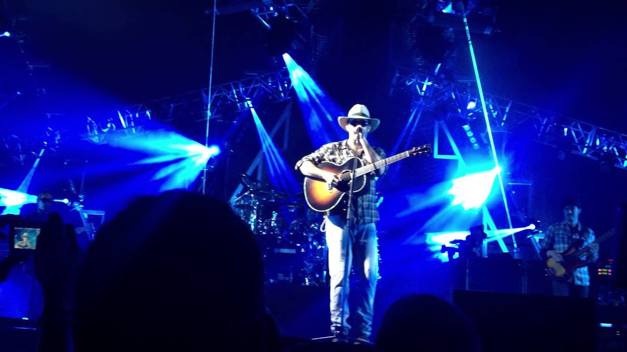 Dave Matthews In Sunglasses and Cowboy Hat - 6/2/12 - Molson ...
