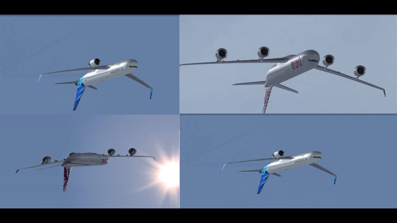 BOEING 767 300ER & AIRBUS A340 600 PILOTS PERFORM INCREDIBLE MANEUVERS ...