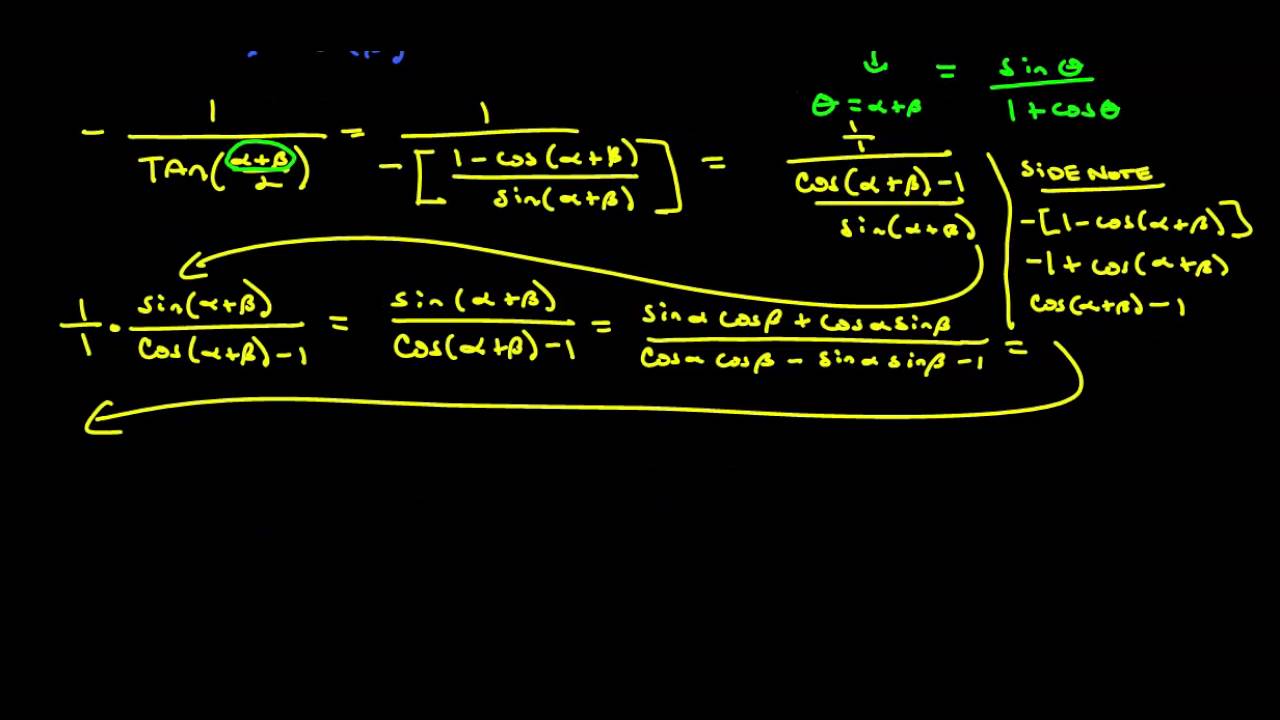 Proving Complex Identities Exercise 10 (20121088) - YouTube