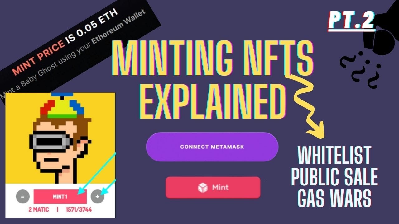 WHAT IS NFT MINTING, WHITELIST, PUBLIC SALE, GAS FEE? | EXPLAINED - YouTube
