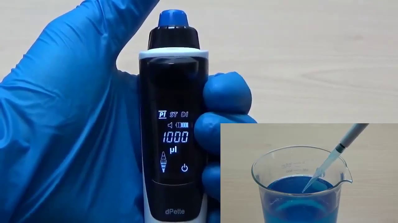 Scilogex iPette Plus Electronic Pipette - YouTube