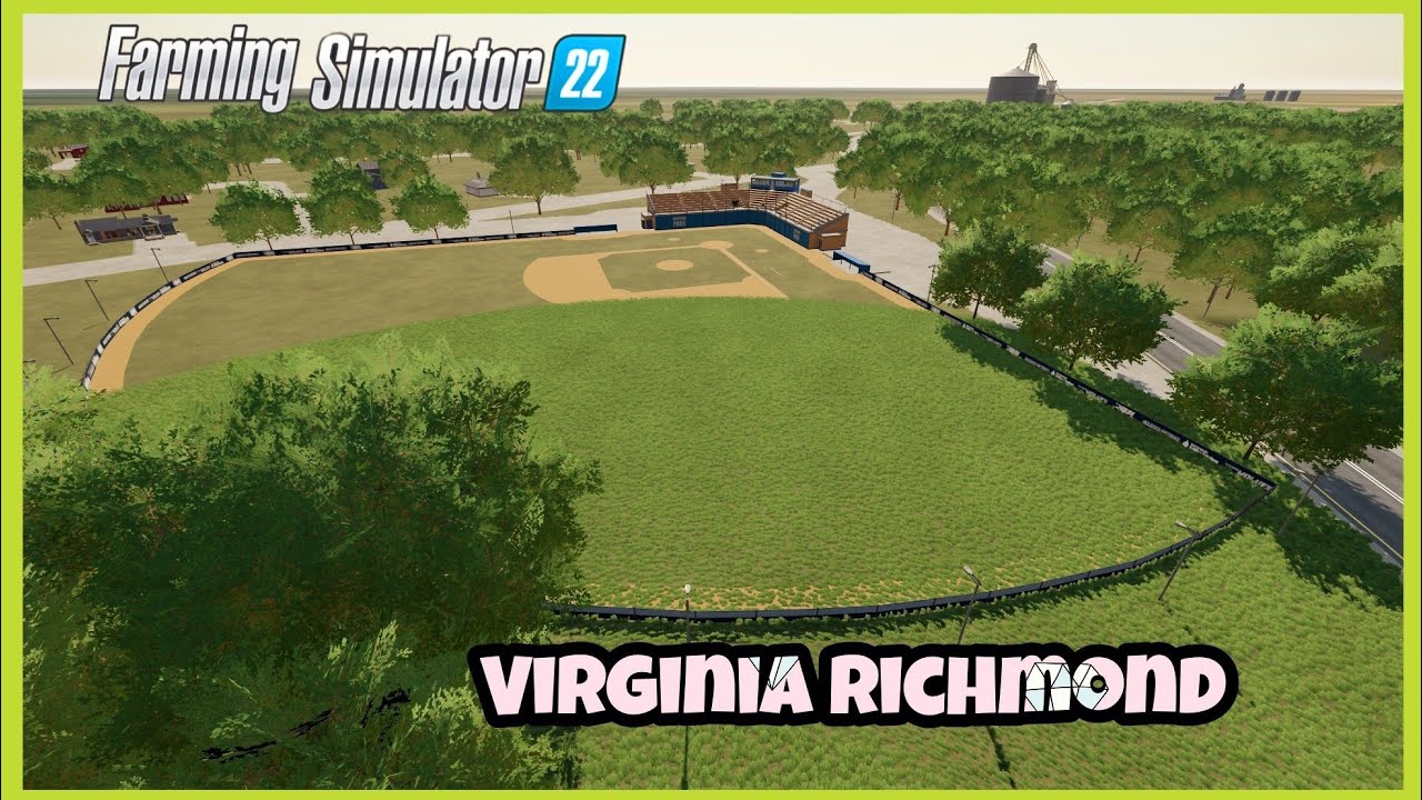 VIRGINIA RICHMOND - NEW MOD MAP: FARMING SIMULATOR 22 *FLY OVER* - YouTube