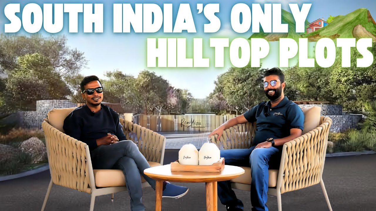 South India’s ONLY Hilltop Plots: Rewild Doddaballapur—Forest, Lake, Makali Durga View - YouTube