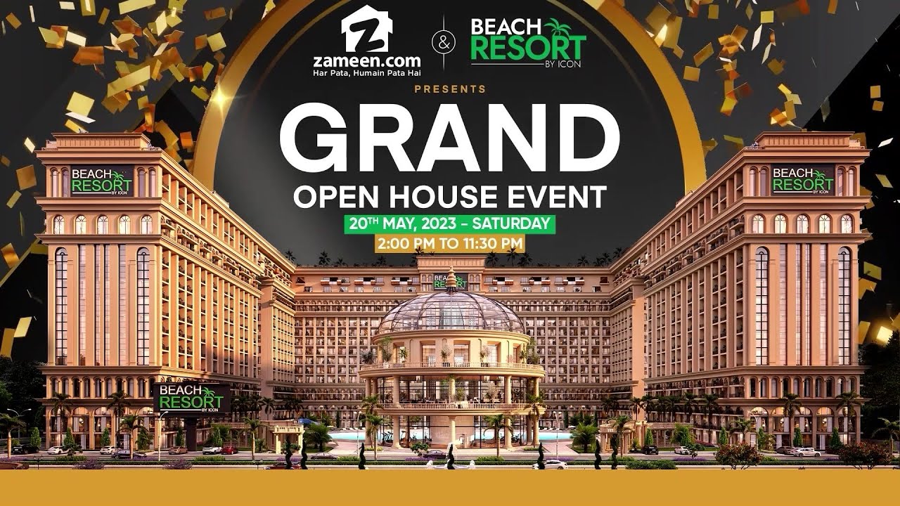 Highlights from Zameen.com Grand Open House at Beach Resort By Icon ...