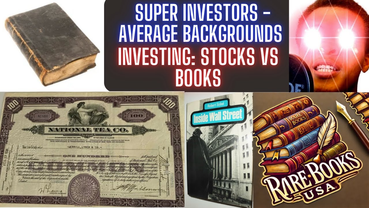 Super Investors Average Backgrounds | Investing in Stocks vs Books ...