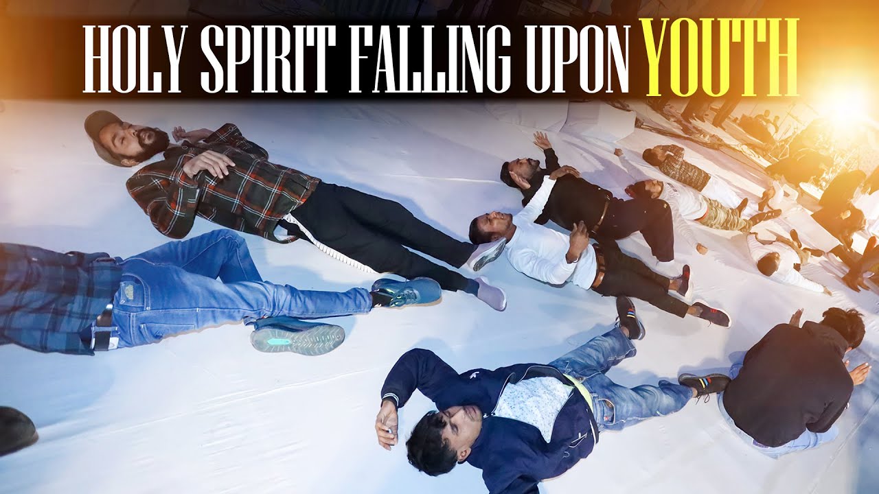 HOLY SPIRIT FALLING UPON YOUTH || IN PHILLAUR MEETING ️ - YouTube