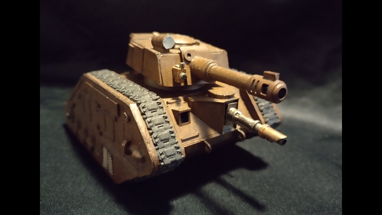 Vehicles of the Sabbat Worlds Crusade Scratchbuilt AT70 Reaver - YouTube