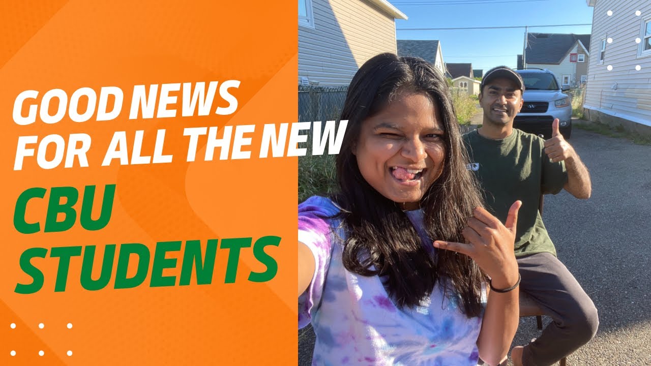 A good opportunity for all the new comers | CBU students | Nova Scotia ...