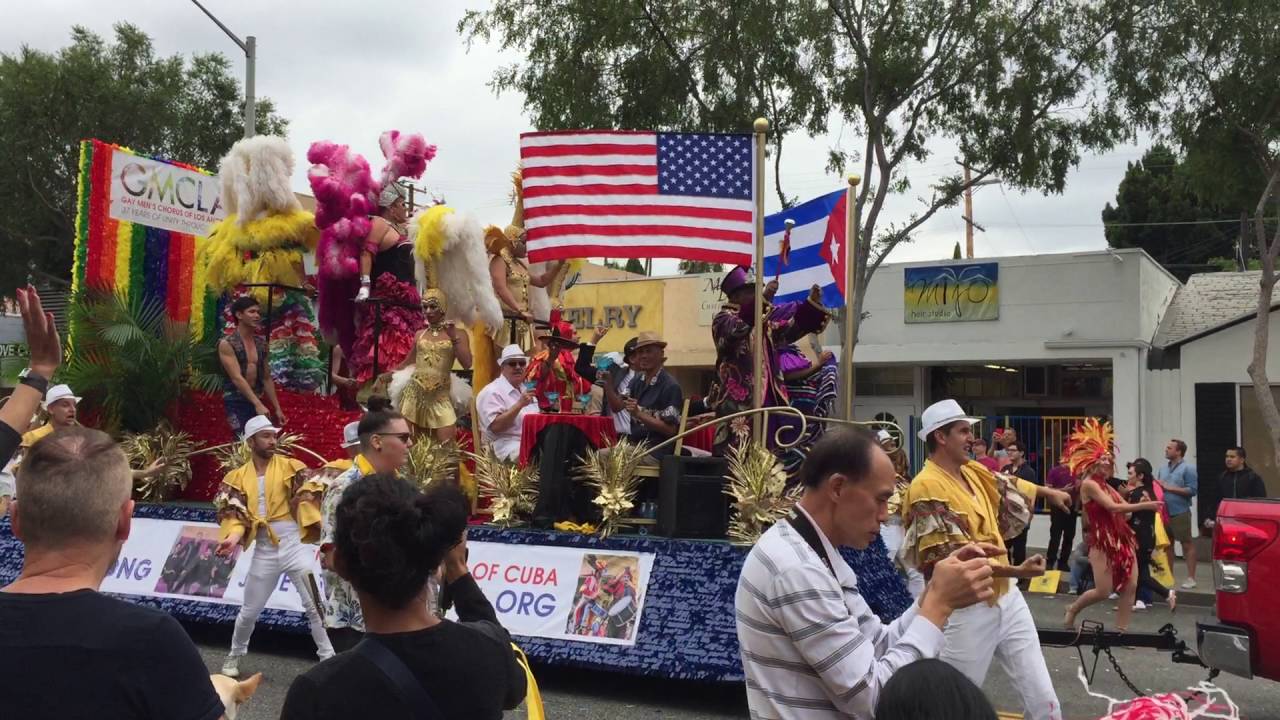 Pride Parade 2016 Los Angeles - clip 2 - YouTube