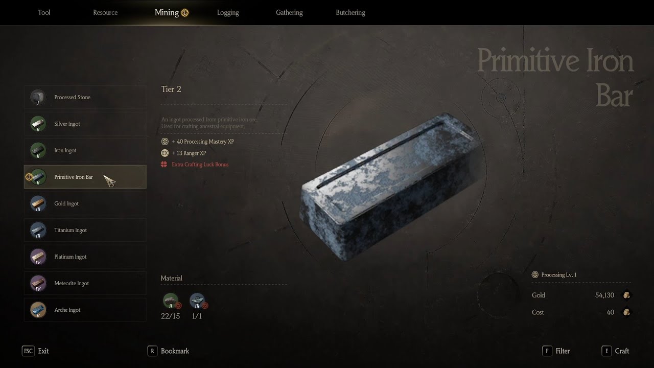 How to make Silver ingot, iron ingot, gold ingot, titanium, meteorite ...