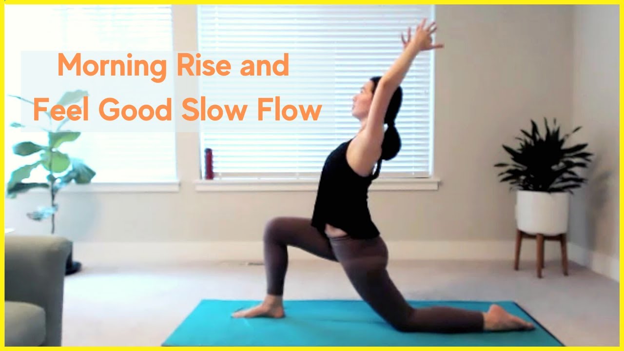 Morning Rise and Feel Good Vinyasa Slow Flow | 60 minutes Yoga - YouTube