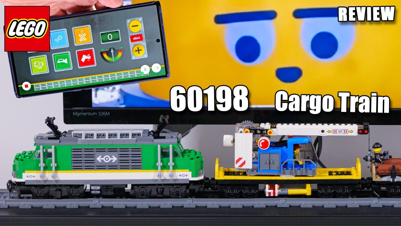 LEGO 60198 Review | LEGO Cargo Train | Showcase 60198 LEGO City 2018 ...
