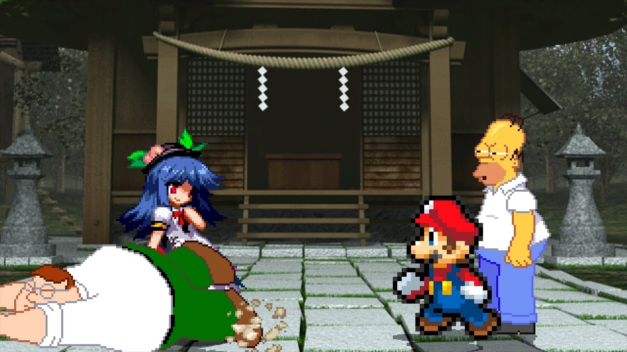 Mugen Request #123 Tenshi Hinanawi & Peter Griffin vs Super Better ...