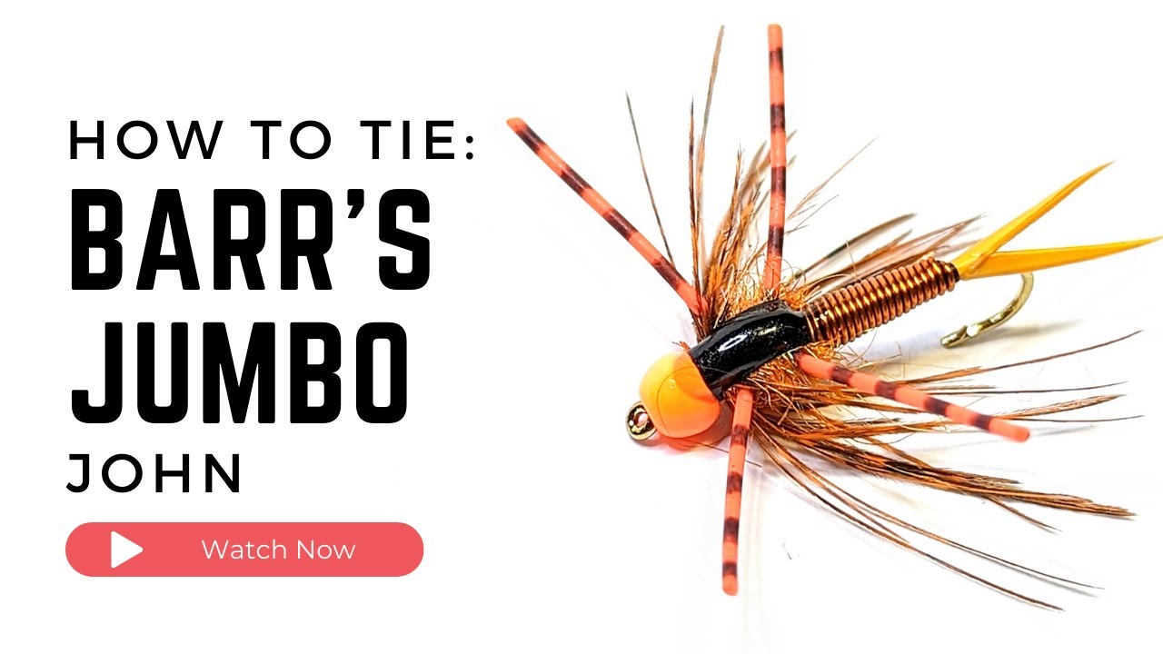 John Barr's Jumbo John Fly Tying Tutorial - YouTube