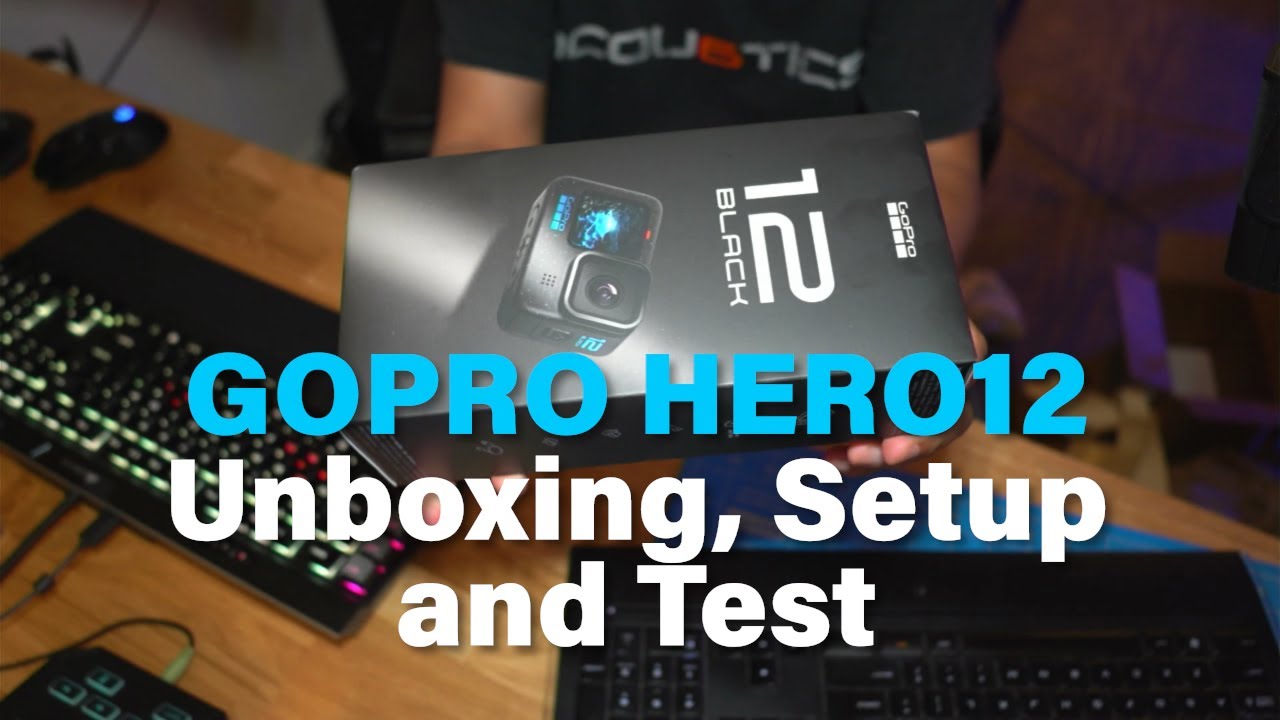 GoPro Hero 12 Unboxing Setup and test - YouTube