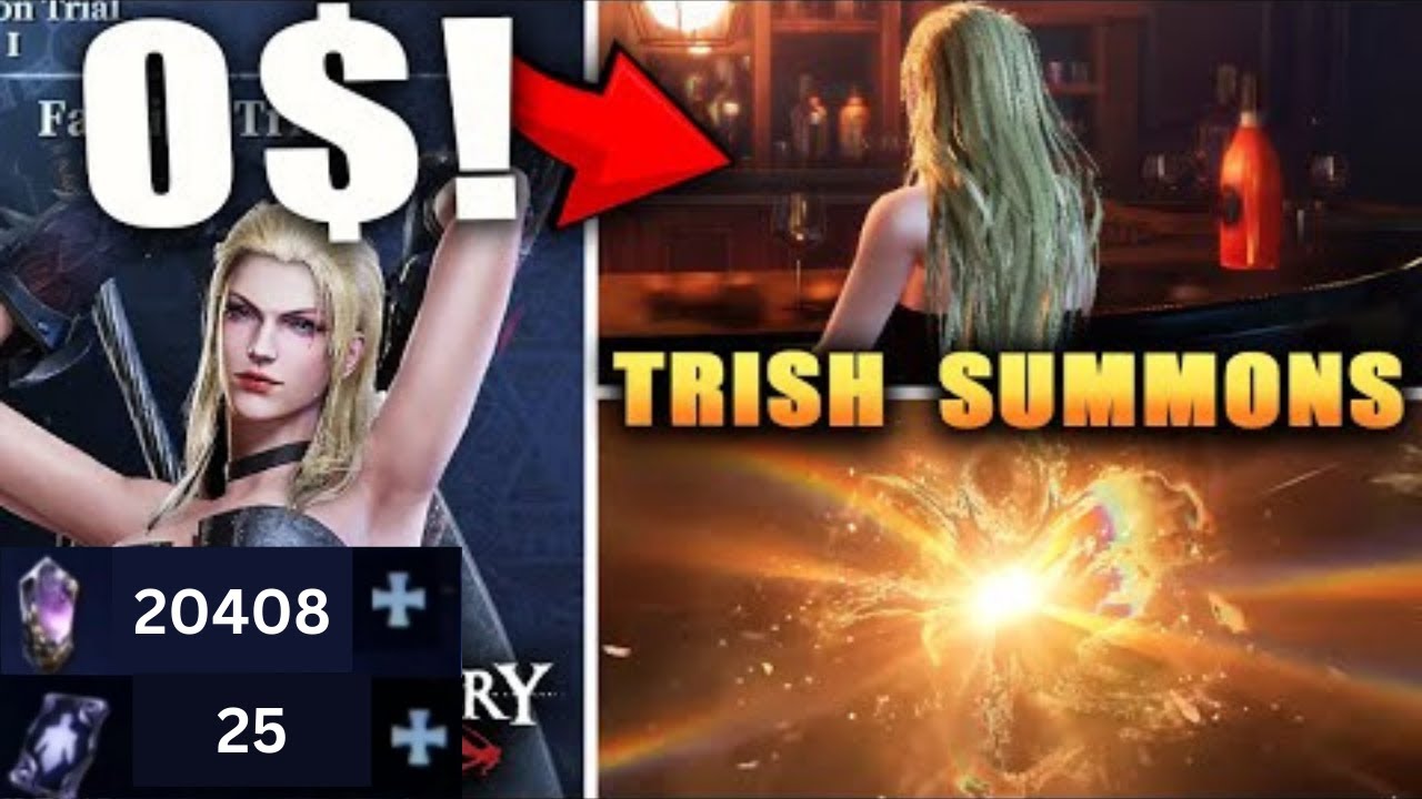Devil May Cry: Peak of Combat | Trish Summoning | Totally Free Summons ...