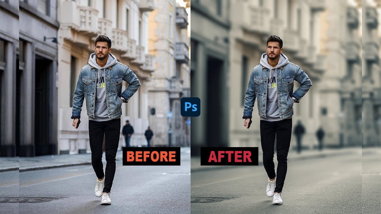 Blur Background Tutorial In Photoshop - YouTube