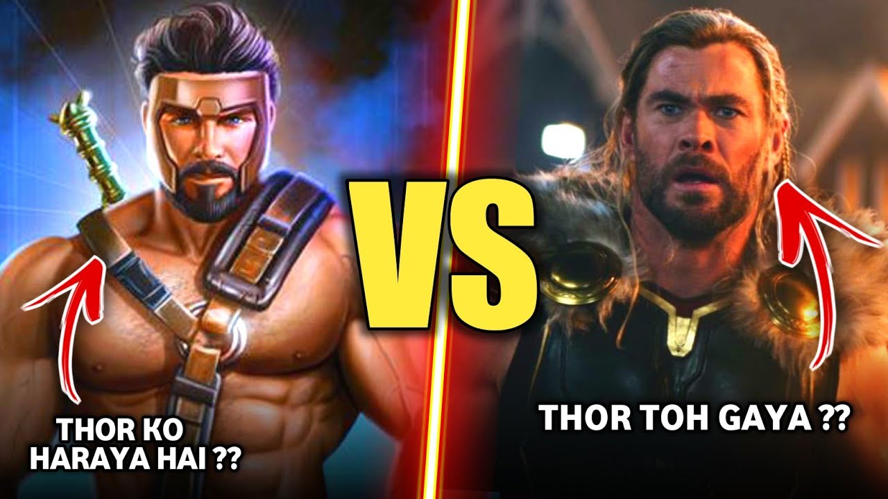 Hercules Vs Thor Civil War
