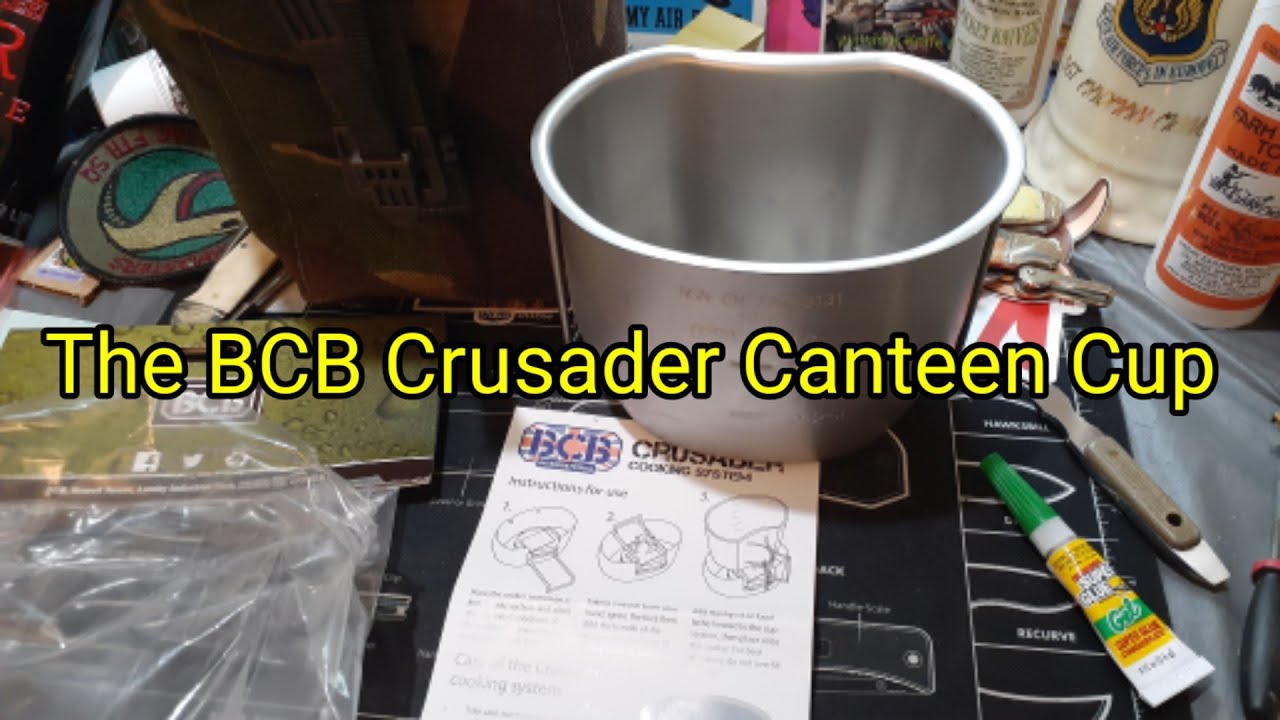 (251) 🏕🔥The BCB Crusader Stainless Steel Canteen Cup - YouTube