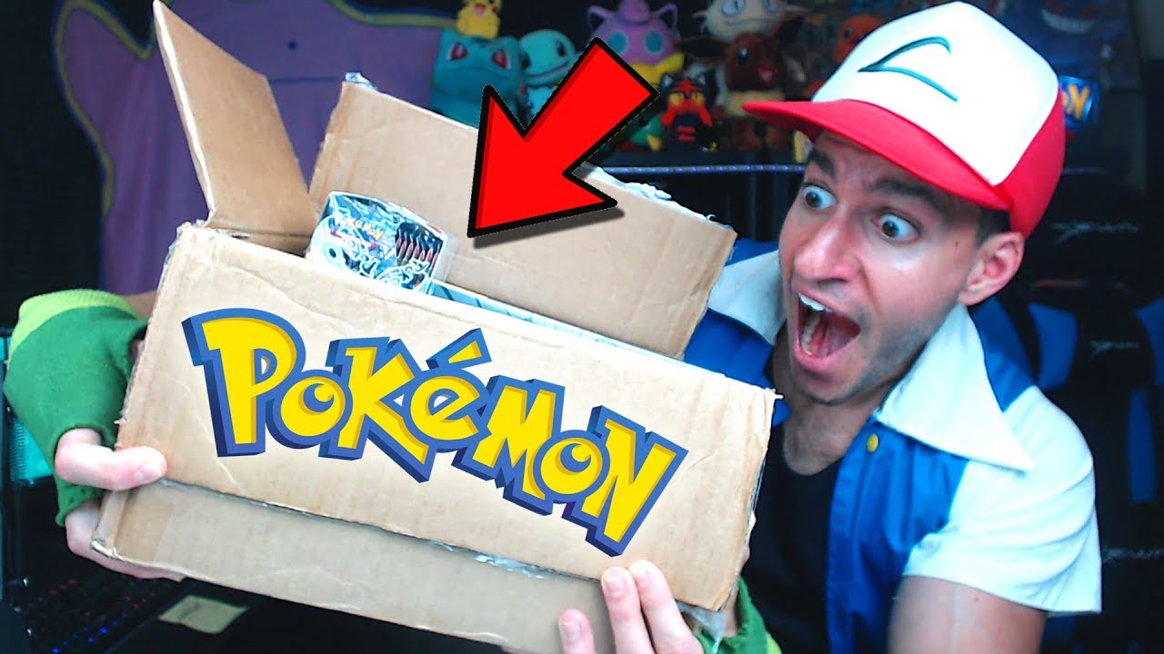 YOU WON'T BELIEVE THIS! POKEMON SENT ME A MYSTERY BOX WITH CARDS! - YouTube