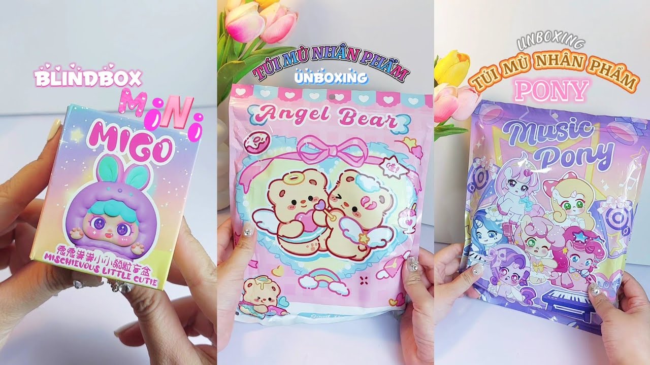 [TỔNG HỢP] Unboxing Blindbox Migo Mini 🍒 Túi Mù Nhân Phẩm Văn Phòng ...