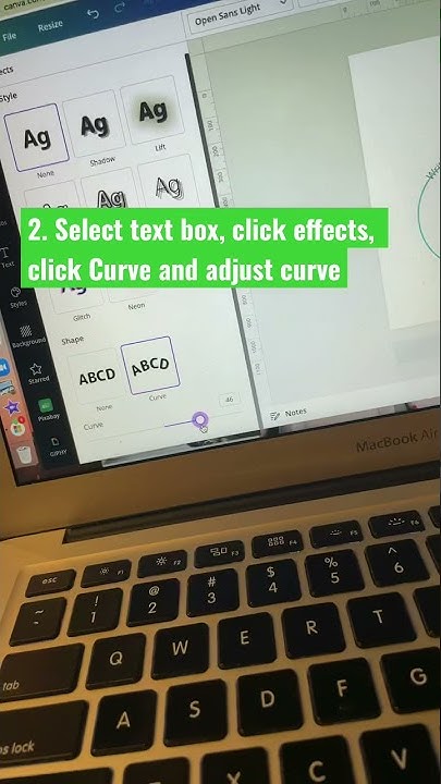 Canva Content Tip | How to make wavy text in Canva | Step by Step Canva Tutorial - YouTube