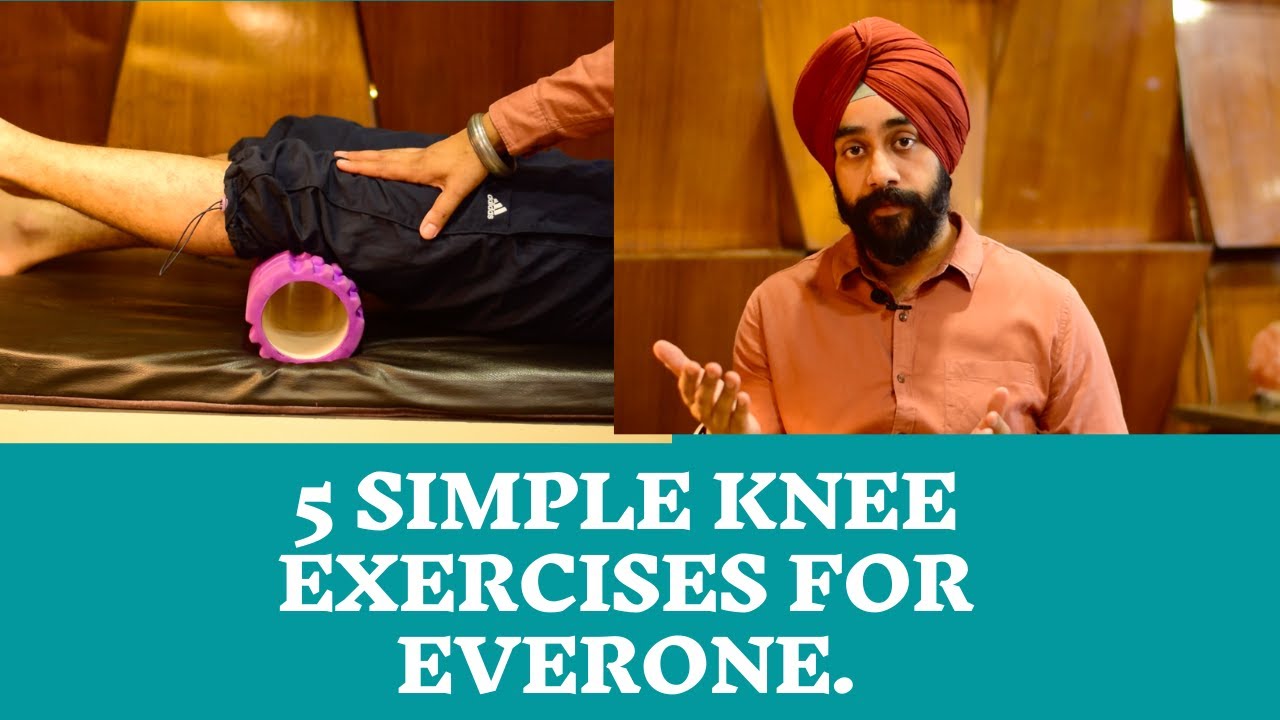 5 Simple knee Exercises for Everyone. - YouTube