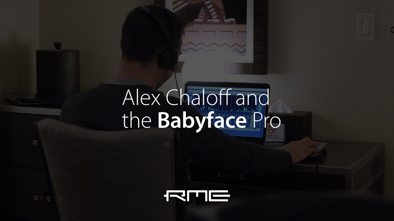 Alex Chaloff and the Babyface Pro USB Audio Interface - YouTube