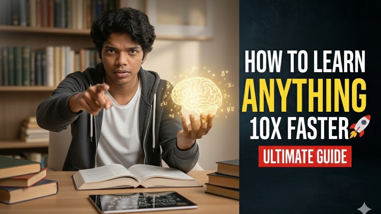 How to Learn Anything 10x Faster ( scientifically proven methods) - YouTube