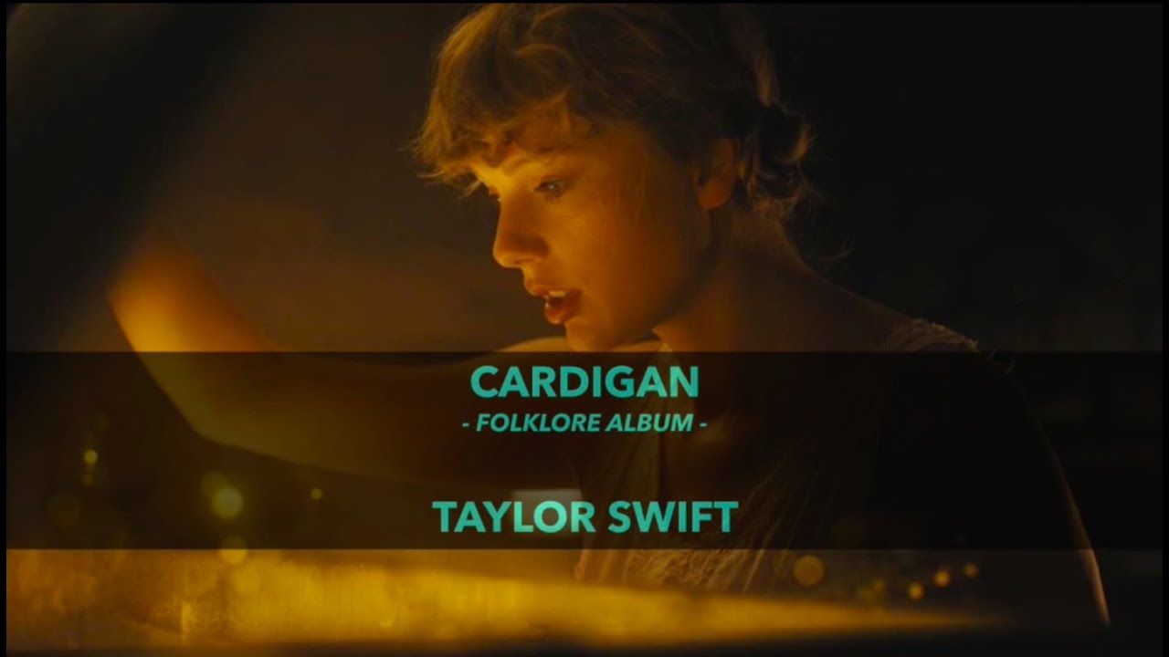 Taylor Swift Cardigan audio lyrics - YouTube