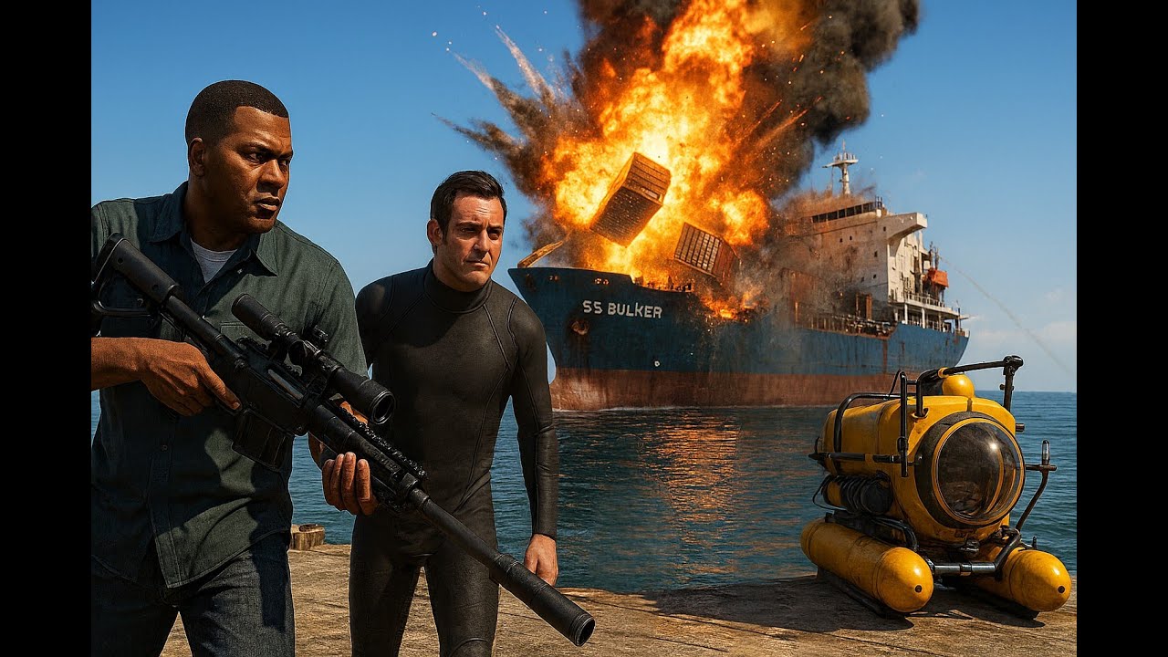 GTA 5 Natural Vision Enhanced – The Merryweather Heist | Los Santos ...