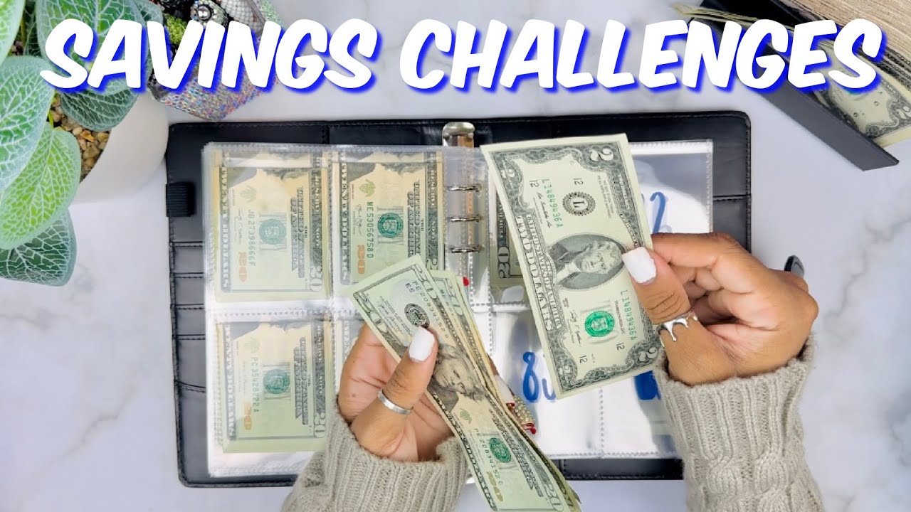 100 ENVELOPE CHALLENGE | SAVINGS CHALLENGE STUFFING $900+ | ROSE ...