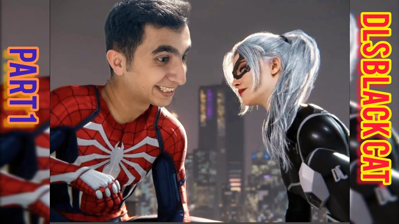 گیم پلی بازی مرد عنکبوتی 1 DLS black cat Part 1 |Gameplay of Spider-Man ...