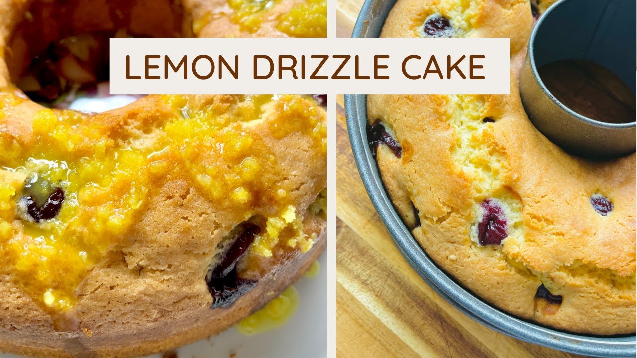 How to make Lemon Drizzle Cake @JoinYourLife - YouTube
