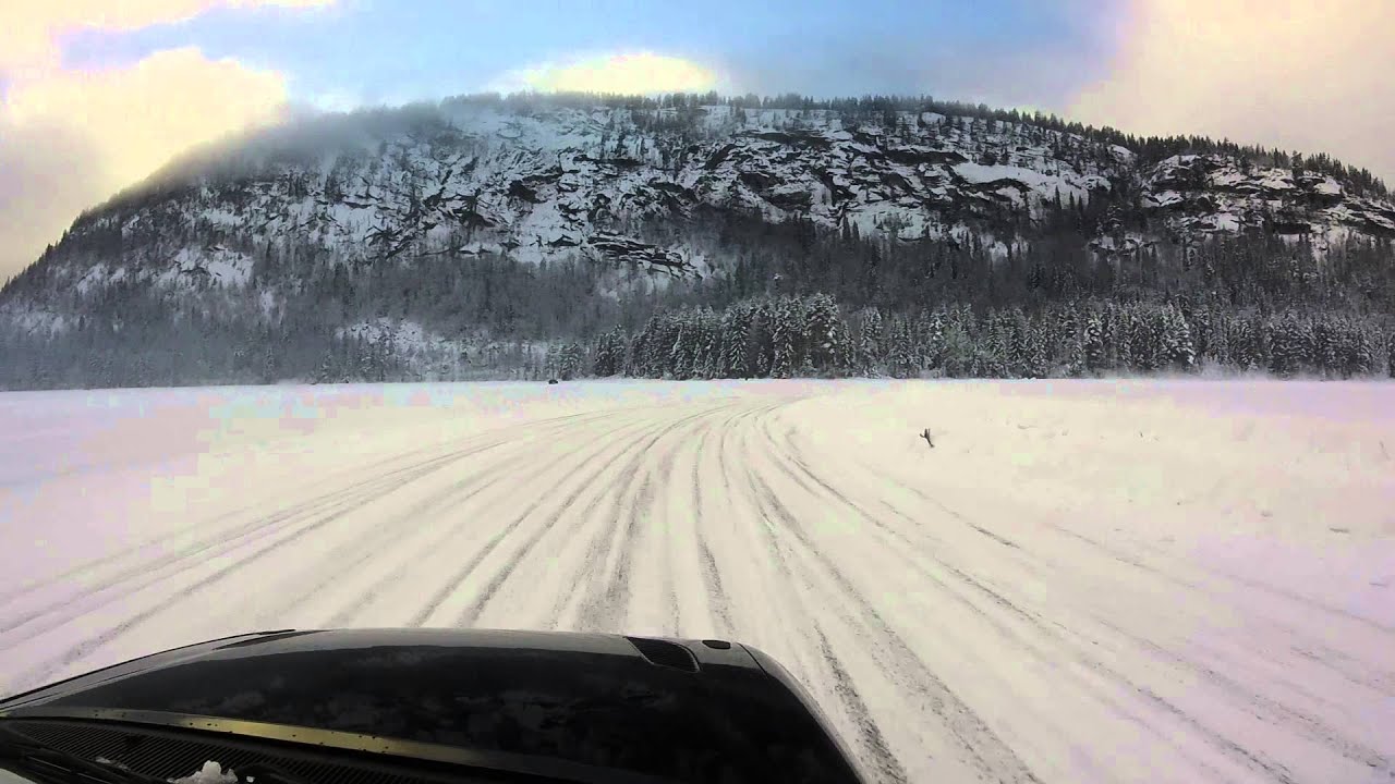 Gatebil On Ice - Ride Along - Ford Sierra Cosworth. - YouTube