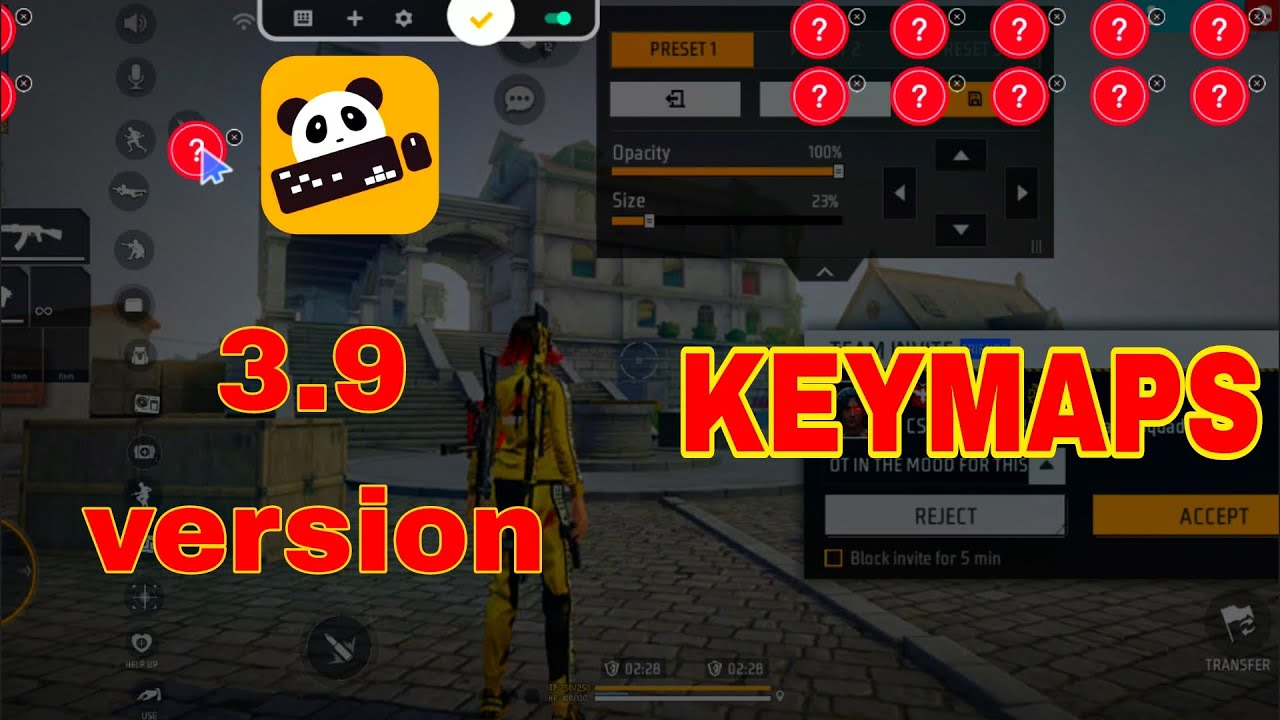 Panda Pouse Pro 3.9 Version Keyboard Mouse Full Keymaps - YouTube