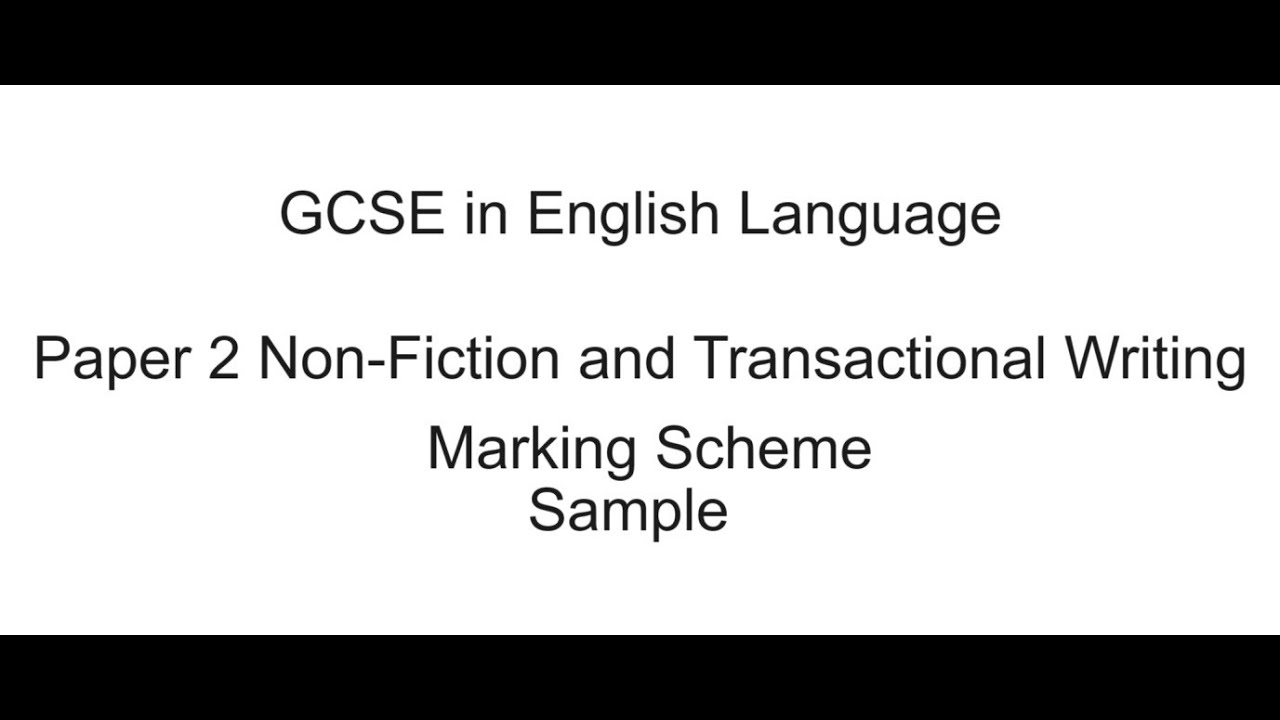 Celebrate the good things in life Marking Scheme - YouTube