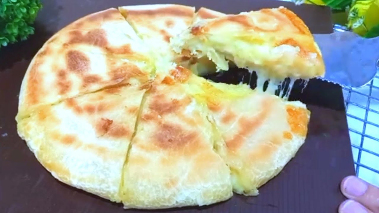 LELEH KEJUNYA LEMBUT BANGET DI MULUT SEMUA SUKA || POTATO CHEESE BREAD ...