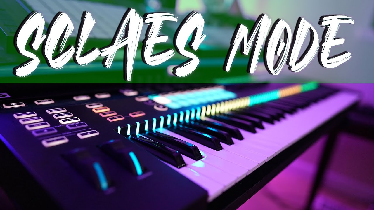Novation SL MKIII: Scales Mode (61SL MK3 / 49SL MK3) PART 4 - YouTube