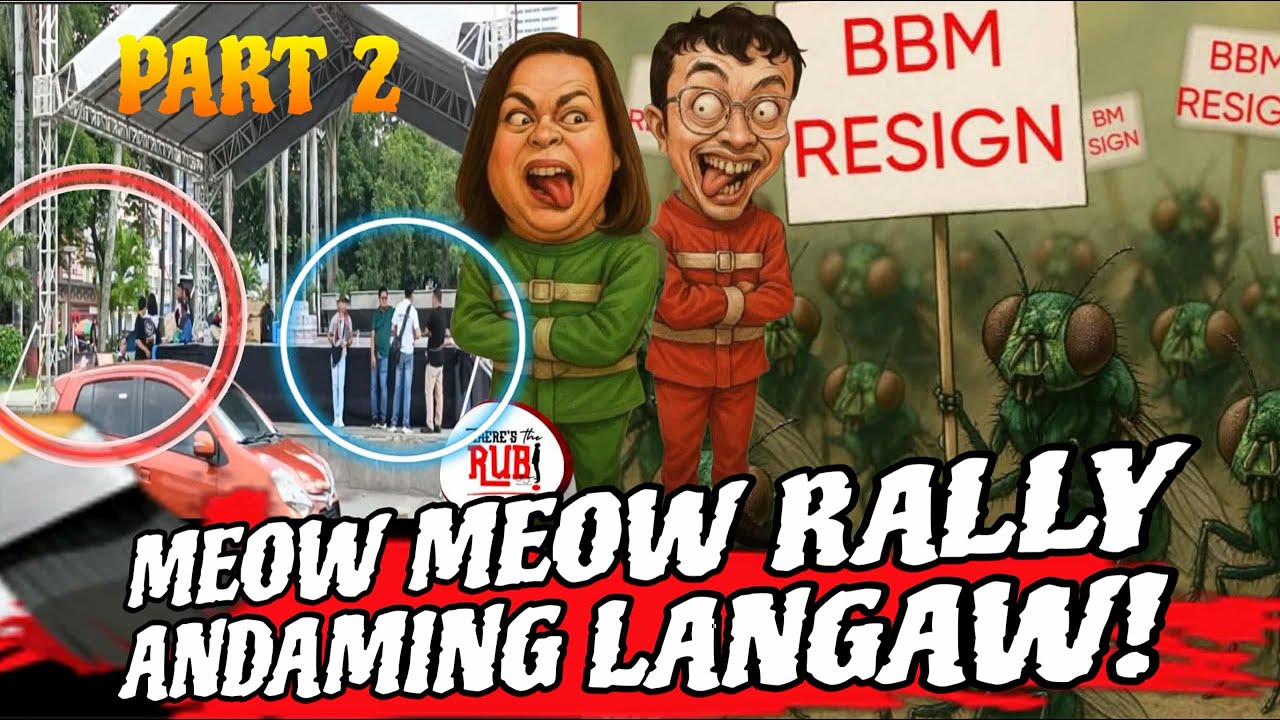 PURO LANGAW PARIN ANG LAMAN NG DDS RALLY! KIKO KAYA PALA ALIGAGA DAHIL ...