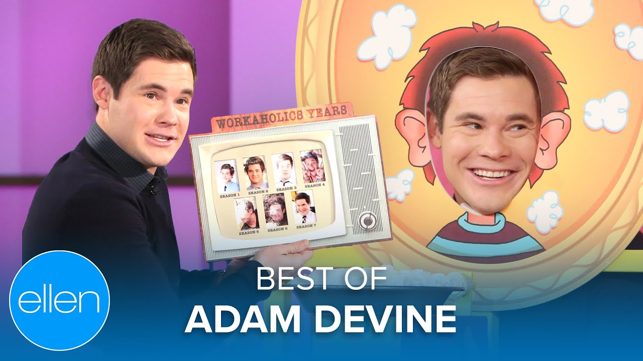 Best of Adam Devine on the ‘Ellen’ Show - YouTube