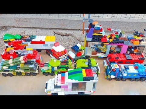 Hunting Mainan Lego Ambulance, Truk Polisi, Bus, Truk Rudal Balistik ...