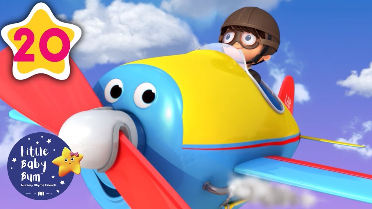 Learning Vehicles for Kids | Song About Planes | Little Baby Bum - YouTube
