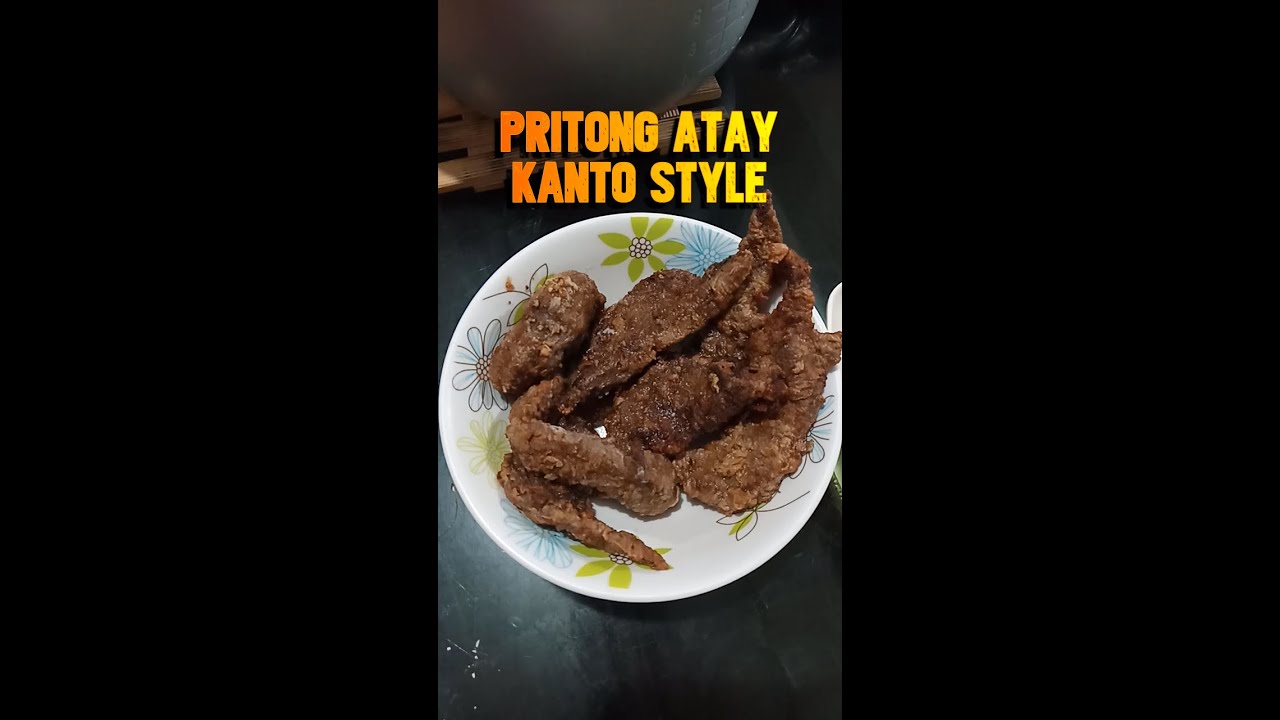 Pritong Atay (Fried Liver ) Kanto Style - YouTube