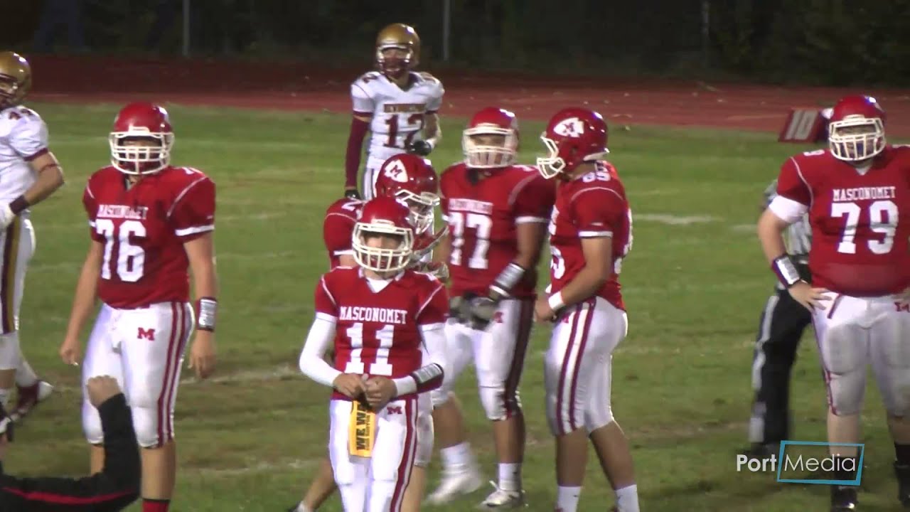 Newburyport Football vs Masco 2015 - YouTube