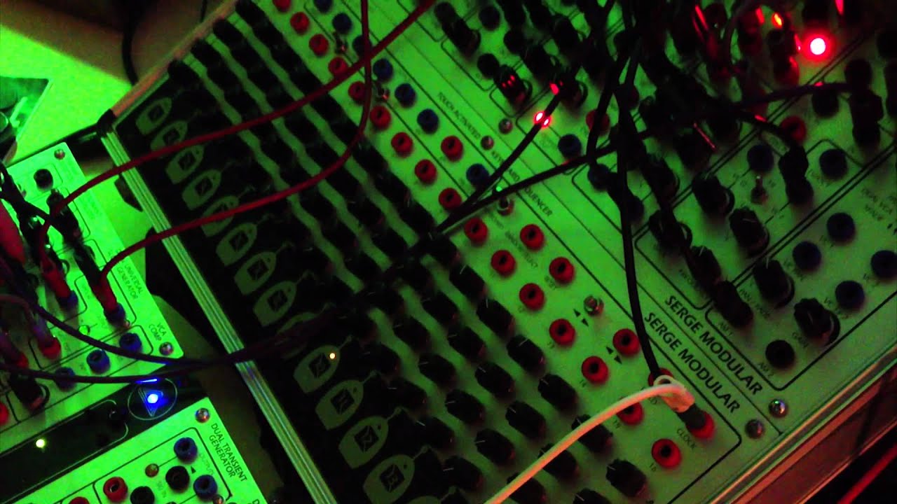 Alien Jungle - Serge Modular Synth (Animal, Tkb, Audio Interface, Dual ...