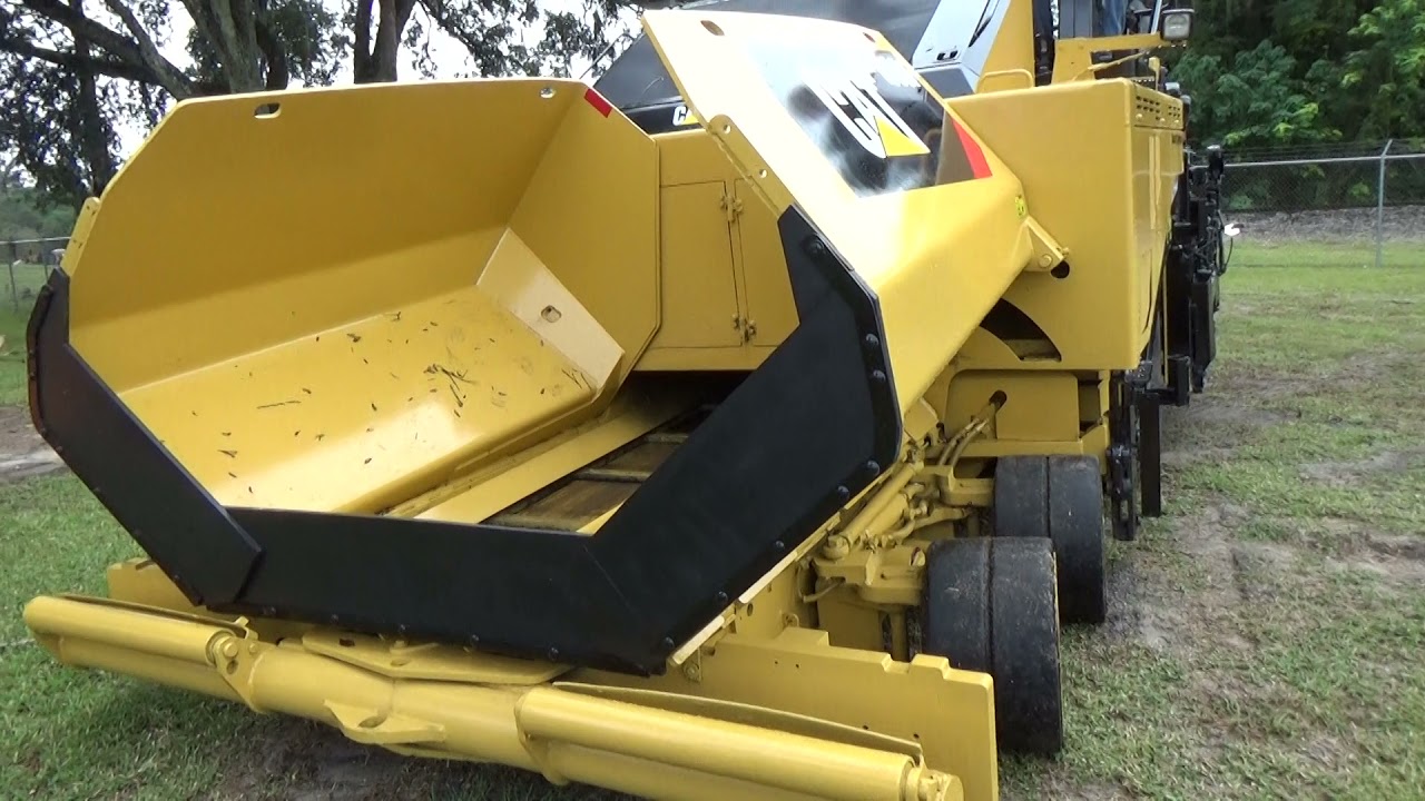 2015 Cat AP1000F Paver sn AC400165 For Sale - YouTube