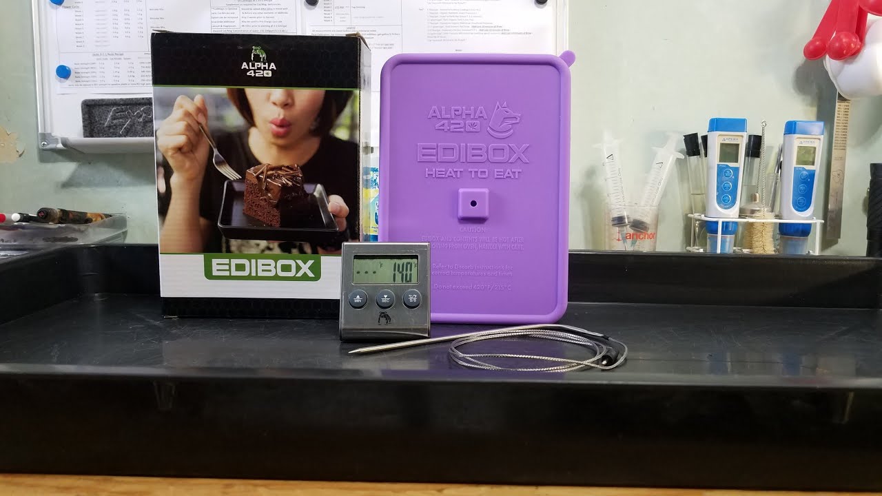Decarboxylate Cannabis with the EdiBox - Decarb Box - YouTube