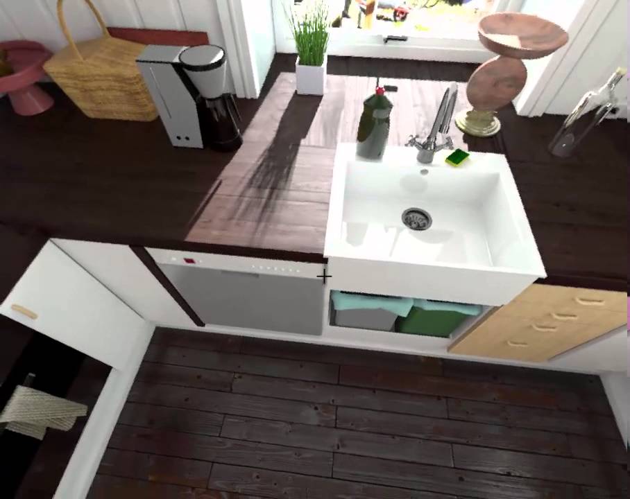 Kitchen virtual tour 360 - YouTube